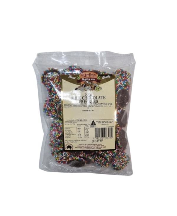 Lollies - Choc Freckles 300g – NuFruit Online